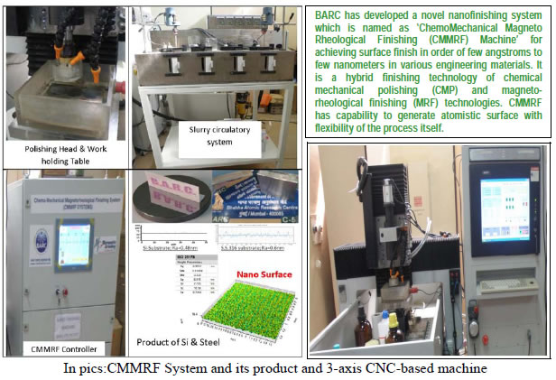 ChemoMechanical Magneto Rheological Finishing (CMMRF) Machine