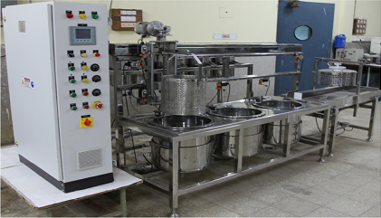 Fruit Vegetable Dip Treatment Machine